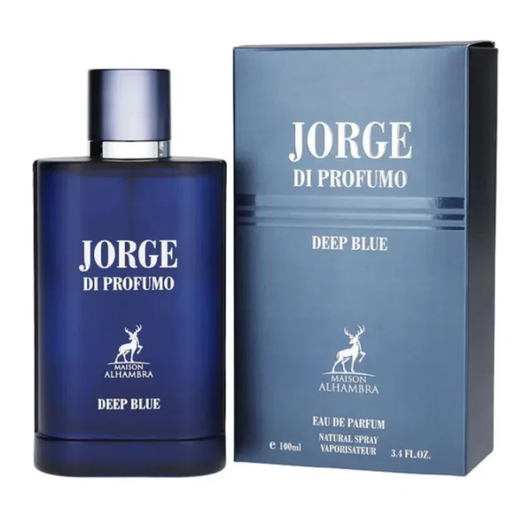 JORGE DI PROFUMO DEEP BLUE de Maison Alhambra Pour Homme - 100ml – Mero.ma