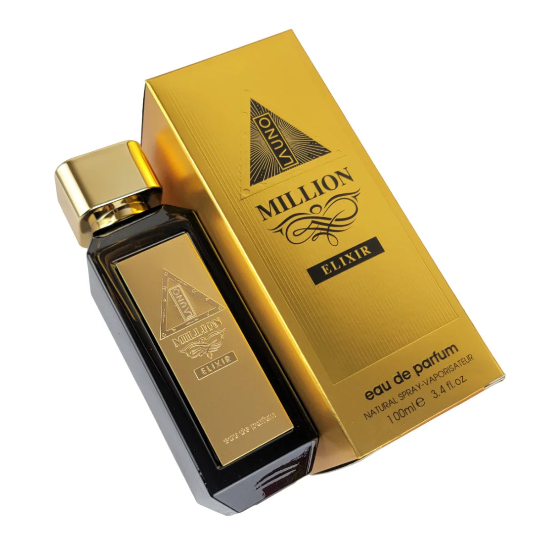 LA UNO MILLION ELIXIR de Fragrance World Pour Homme – 100ml – Mero.ma