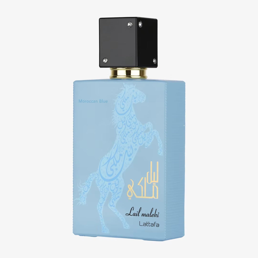 Lail Maleki Marocain Bleu de Lattafa Pour Homme - 100ml – Mero.ma